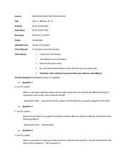 QUIZ1 CEFS 501 Docx Course 201940 Fall 2019 CEFS 501 B03 LUO Test