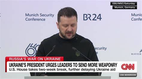 Ukraine Aid Dominates Munich Security Conference Cnn