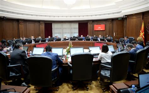 Владата на Република Македонија денеска ја одржа својата редовна 45 та седница Влада на