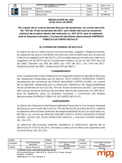 Recurso De Apelacion Contra El Auto No 704 Del 18 Noviembre 2021 Pdf