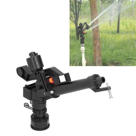Belleshop Arroseur à percussion G Arroseur d irrigation ABS Bras oscillant réglable