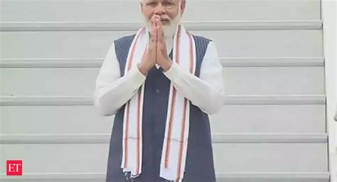 Pm Modi Leaves For His First State Visit To Us The Economic Times