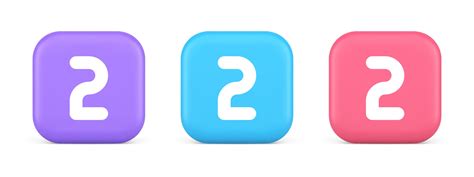 Two Character Button Numeral Cyberspace Calculation Service 3d