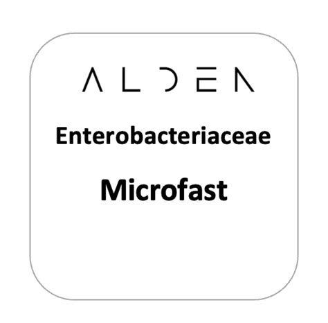Enterobacteriaceae Microfast Qty 25 Alden