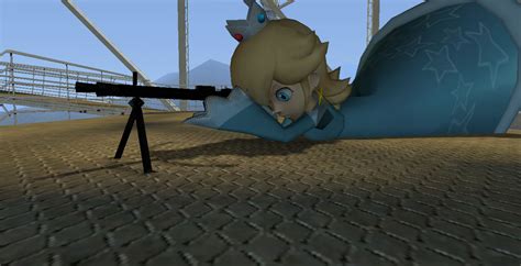 Gmod Rosalina Proning With The Mg 42 By Htfbluefan2012 On Deviantart
