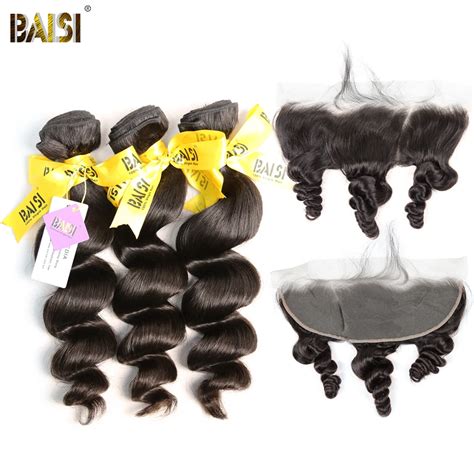 Baisi Hair European Virgin Hair Loose Wave 100 Unprocessed Human Hair