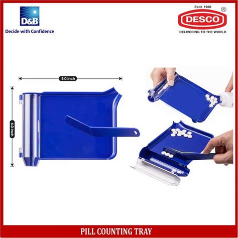 Hand Operated Pill Counting Tray At ₹ 749 In New Delhi Id 2854289918662