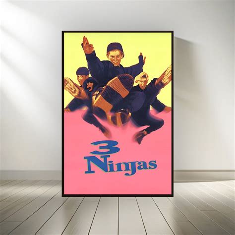 3 Ninjas 1992 Movie Poster Home Decor Limited Edition Collectibl Room