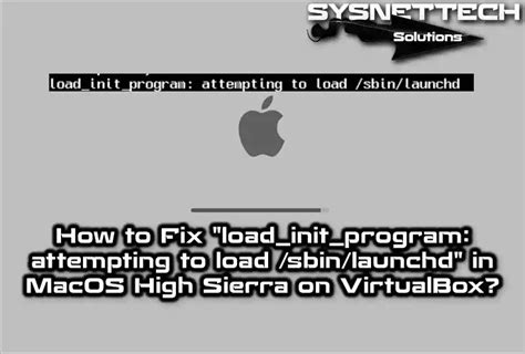 How To Fix Load Init Program In VirtualBox Simple