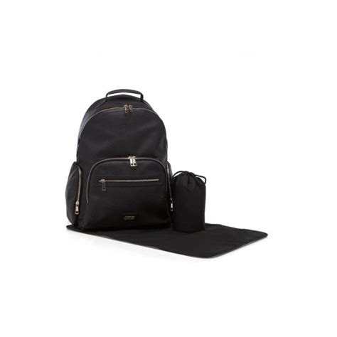 Mamas Papas Mamas Papas Tumbled Backpack Black Gold Prams