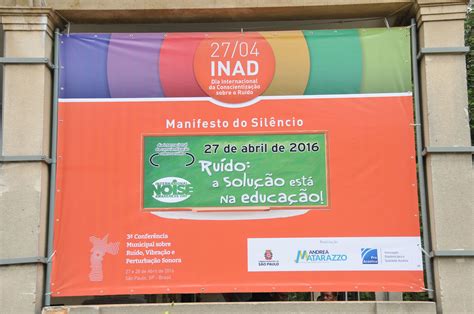 Dia Internacional da Conscientização sobre o Ruído é celebrado na