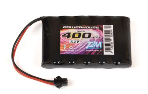 T2m Powerhouse Akku 400 mAh NiMH 7,2 V für Bagger T2m T800 Akku t800-02