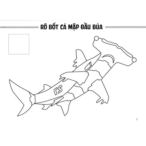 Tô Màu Cá Mập đầu Búa Và Vẻ đẹp đại Dương Kỳ Thú