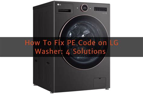 Decoding Samsung Washer Error Codes What Those Numbers Mean