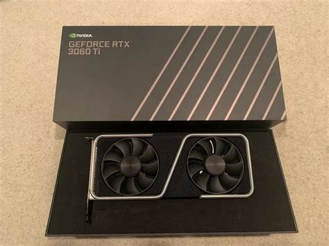Nvidia Geforce Rtx 3060 Ti Founders Edition 8gb Gddr6 Graphics Card At