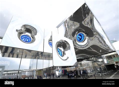 A Picture Shows The Signature Pavilion Null At The Expo In Osaka Japan April