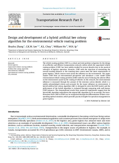 pdf design and development of a hybrid artificial bee colony