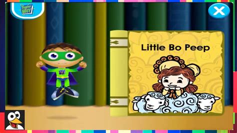 Super Why Little Bo Peep Youtube