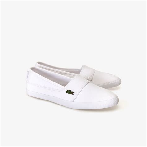 Womens Marice Canvas Slip Ons Lacoste