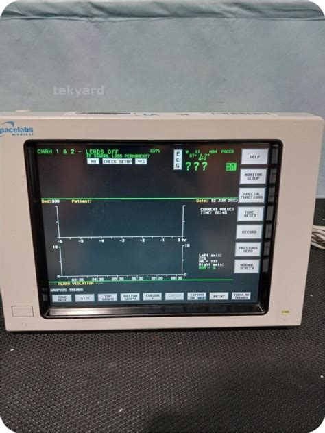 Used Spacelabs Medical Multi Parameter Patient Monitor For Sale