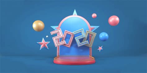 2020立体数字模型下载 电商主题C4D模型下载 学哟C4D模型网