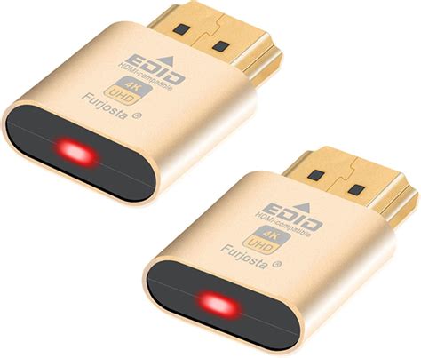 Amazon Furjosta Hdmi Dummy Plug Edid Emulator Fit Headless Hdmi