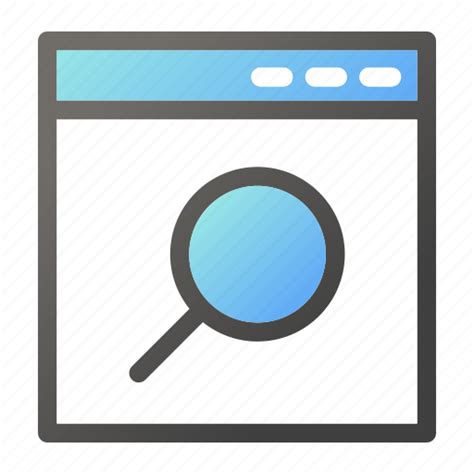 Browser Interface Page Programming Search Web Icon Download On