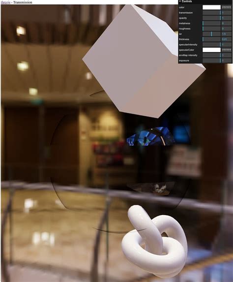 Pbr Transmission With Dynamic Cubemaps Incorrect Questions Threejs