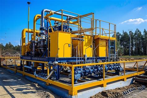 Implementing Drilling Fluid Filtration Systems Ar Generative Ai Premium Ai Generated Image