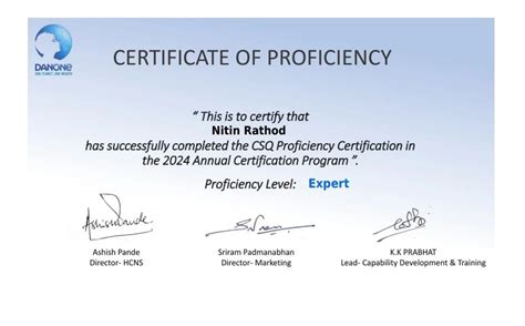 Nitin Rathod On Linkedin I Am Thrilled To Share That I Have Successfully Completed The Csq