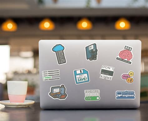 Programming Pc Stickers Pack Tech Nerd Geek Gift Coding Developer Stickers Journaling