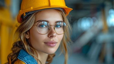Premium Photo Women In Work Caucasian Female Architect With