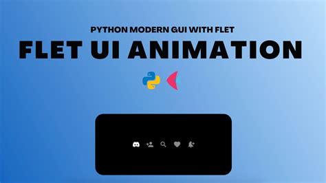 Basic Animation Tutorial In Flet Using Python Youtube