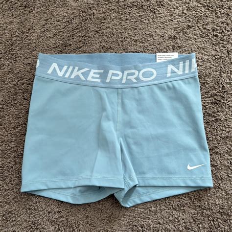 Size Medium Blue Nike Pro Shorts Is Brand New And Depop