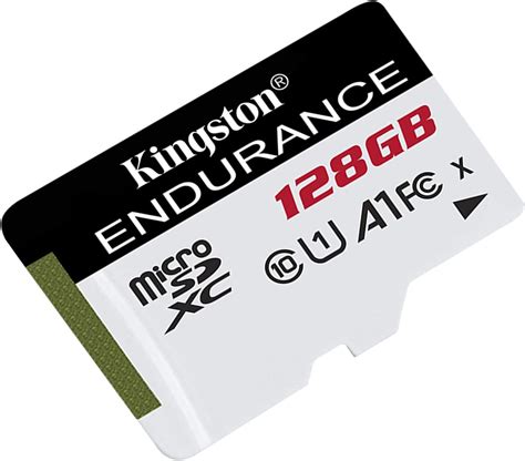 Kingston High-Endurance 128GB microSD Hafıza Kartı, Güvenlik ve Araç ...