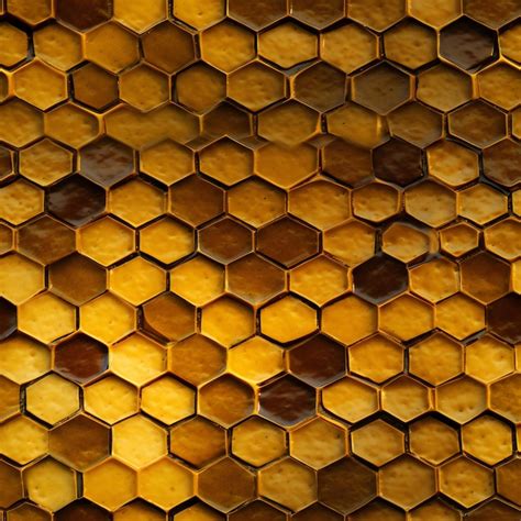 Premium Ai Image Honeycomb Texture