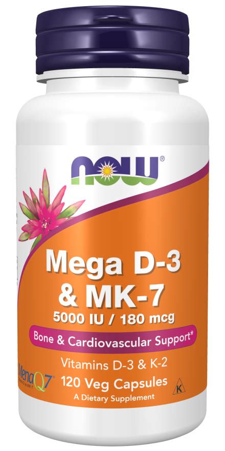 Now Mega D 3 And Mk 7 Shop For Now Mega D3 And Mk7 Now Foods