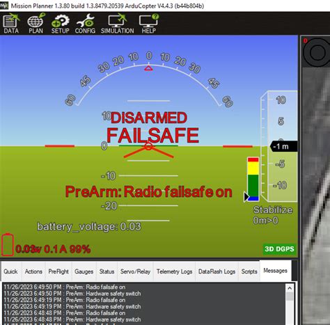 solved radio failsafe receiver off not working copter 4 0
