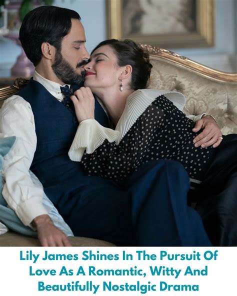 Britscreen Lily James Shines In The Pursuit Of Love As A Romantic
