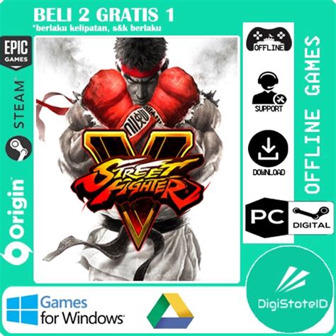 Jual Street Fighter V Champion Edition Game Pc Shopee Indonesia