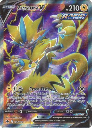 Zeraora V Sword Shield Chilling Reign Pokemon TrollAndToad