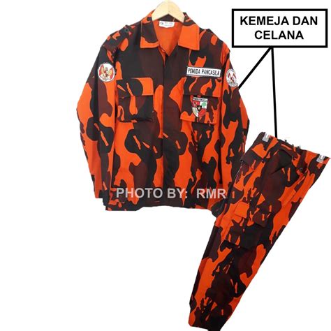 Kemeja Pdl Pemuda Pancasila Seragam Koti Pemuda Pancasila Lazada