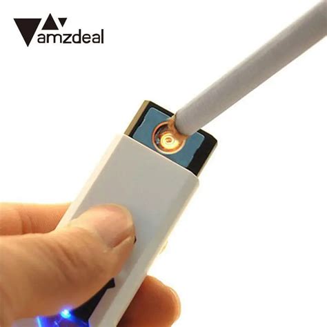 Amzdeal Rechargeable Usb Electronic Cigarette Tobacco Cigar Usb Lighter