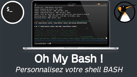 Bash Personnaliser Son Shell Avec Oh My Bash Youtube
