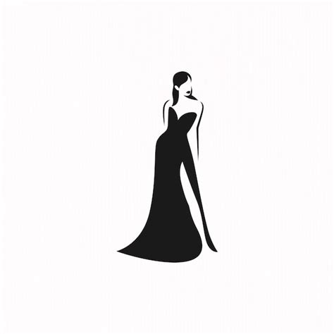 Premium Vector Fashion Woman Silhouette Illustration