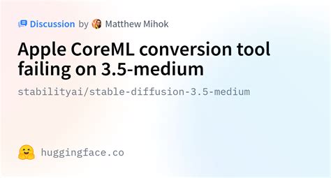 stabilityai/stable-diffusion-3.5-medium · Apple CoreML conversion tool ...