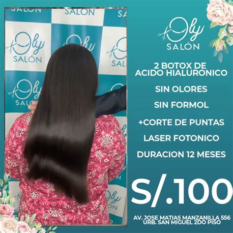 Oly Salón Es El único Salón En Peru Brasil Chile Con Droguería De