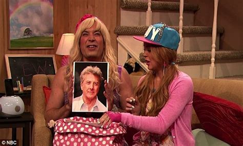 Lindsay Lohan And Jimmy Fallon Make Fun Of Twerking And Introduce