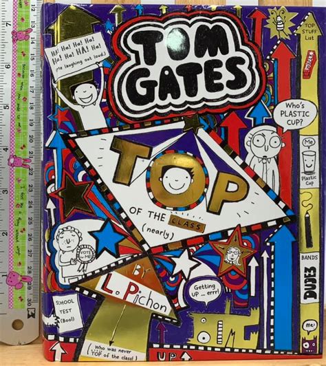 📚 ปกแข็ง สภาพดีมาก Tom Gates Top Of The Class 💌 หนังสือวรรณกรรมซีรีส์