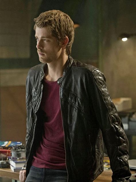 Luke Mitchell The Tomorrow People Leather Jacket Bay Perfect